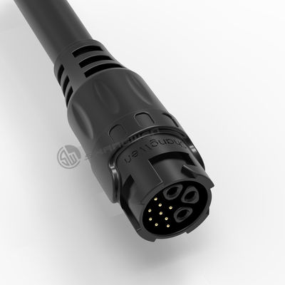 Industrial 9 Pin Waterproof Connector Male Socket IP67 Connector