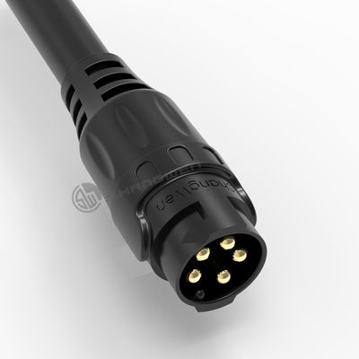 Mini IP67 Waterproof Connector Electrical 3 Pin Female Plug Connector