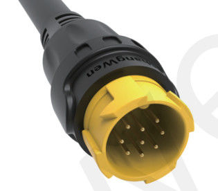 Industrial 9 Pin Waterproof Connector Male Socket IP67 Connector
