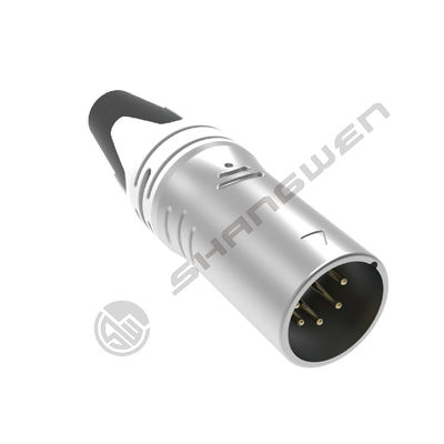 XLR Audio Power Waterproof Socket Connector 3 Pin Microphone IP65