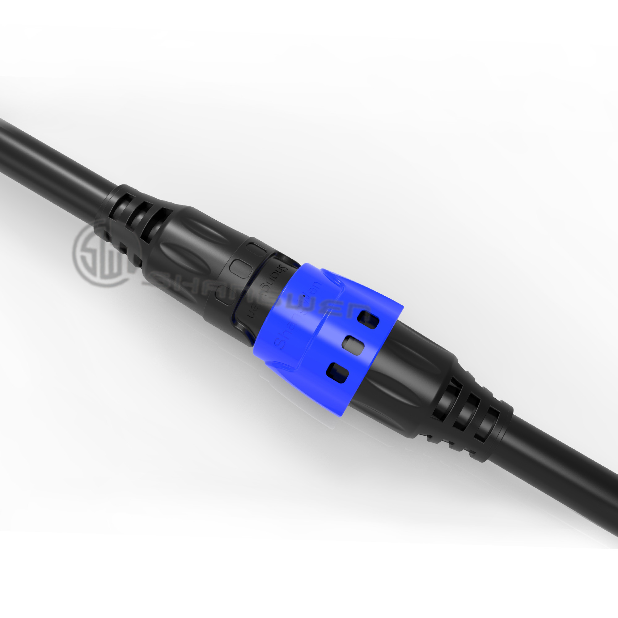 Push Pull IP67 Power Connector 3 Pin Male Plug Connector M19 Series