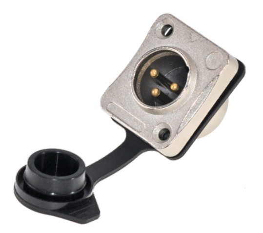 Industrial Electronics Accessories Female Waterproof 3 Pin XLR ...