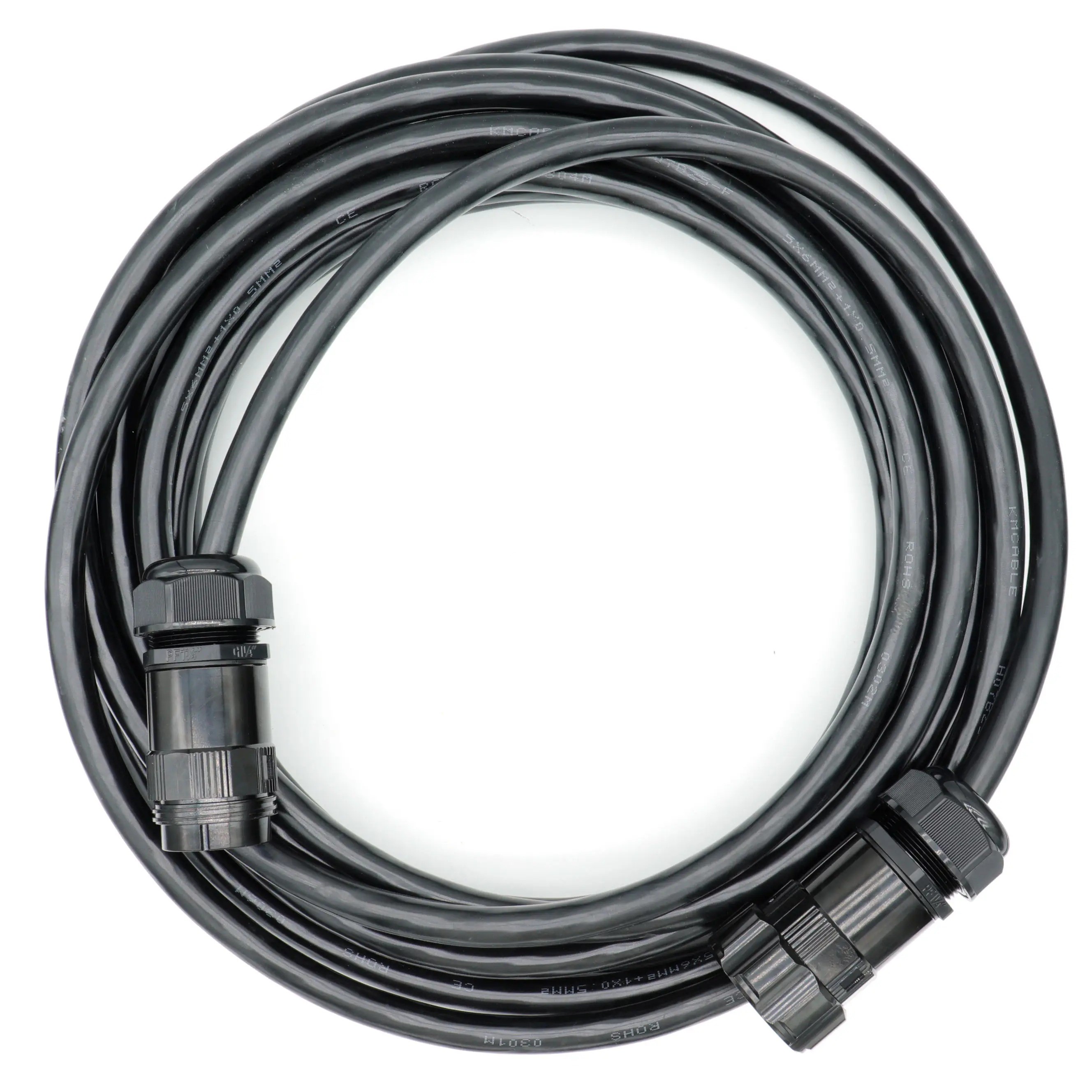 Custom 19-Pin Socapex Stage Lighting Extension Cable Copper Wire ...