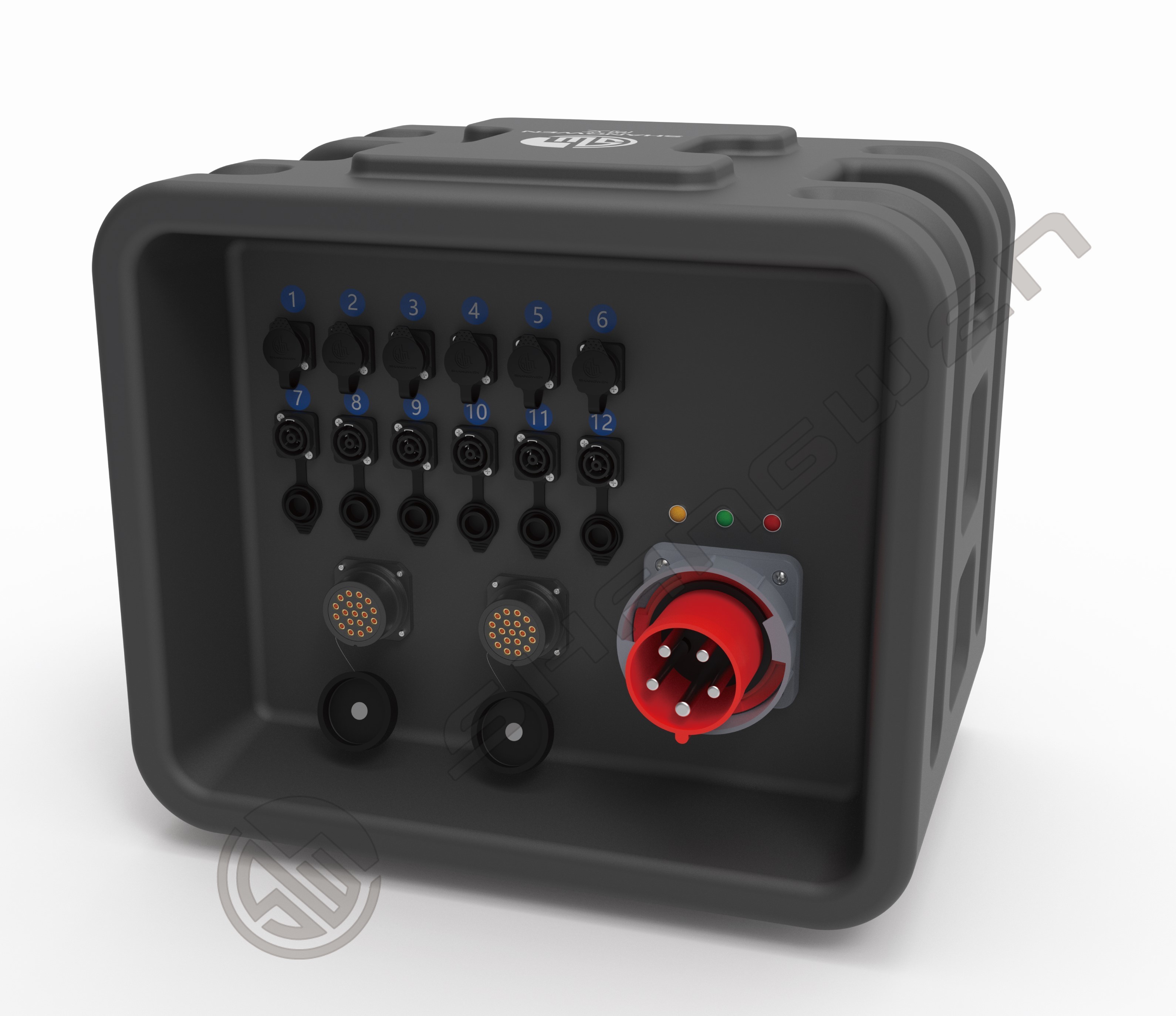 Professional Stage Light Power Distribution Box 12 Channels with 19 Pin Socapex