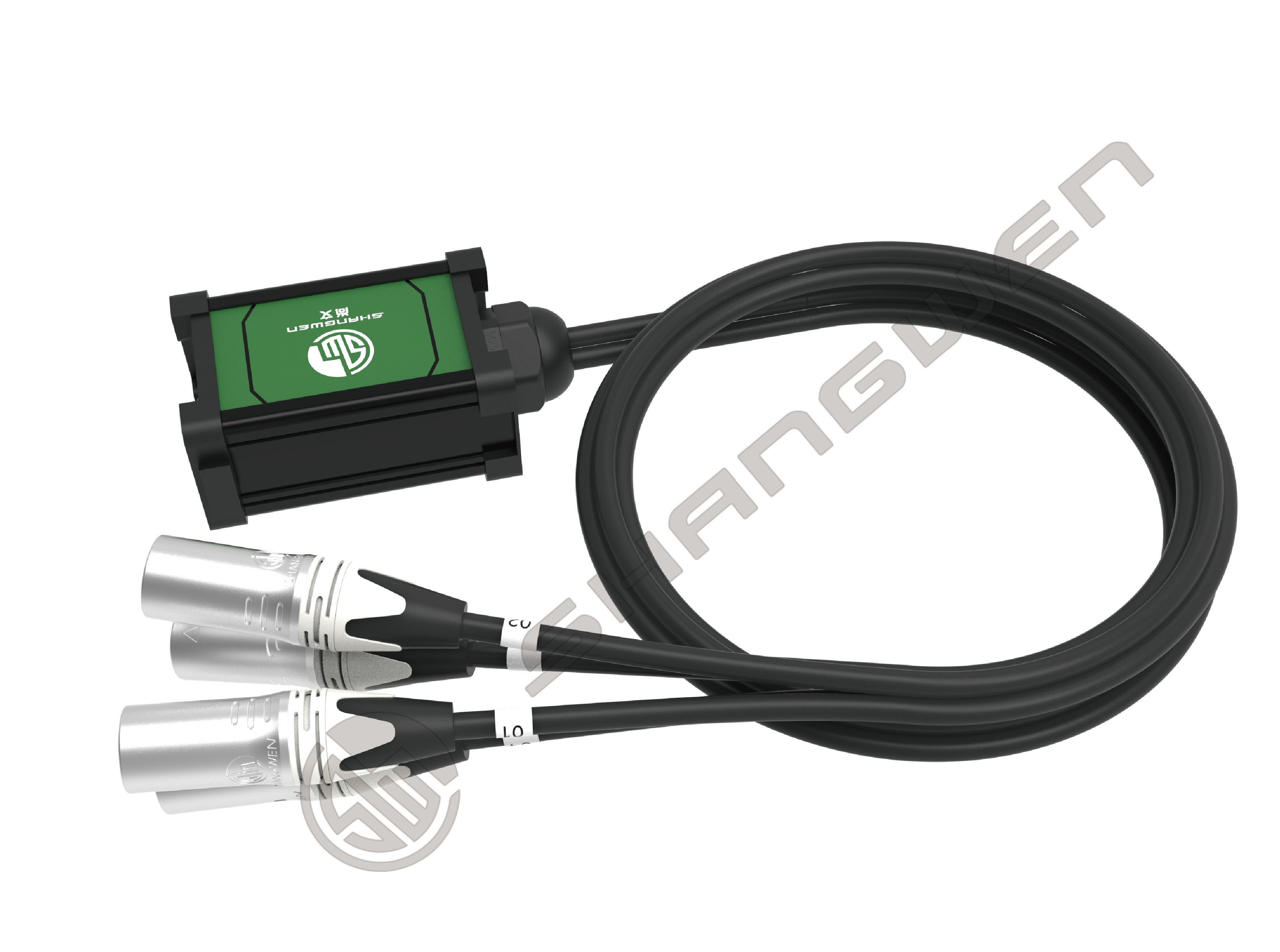 4-Channel 3-Pin XLR Audio Snake Cable Stage Recording Studio Female ...