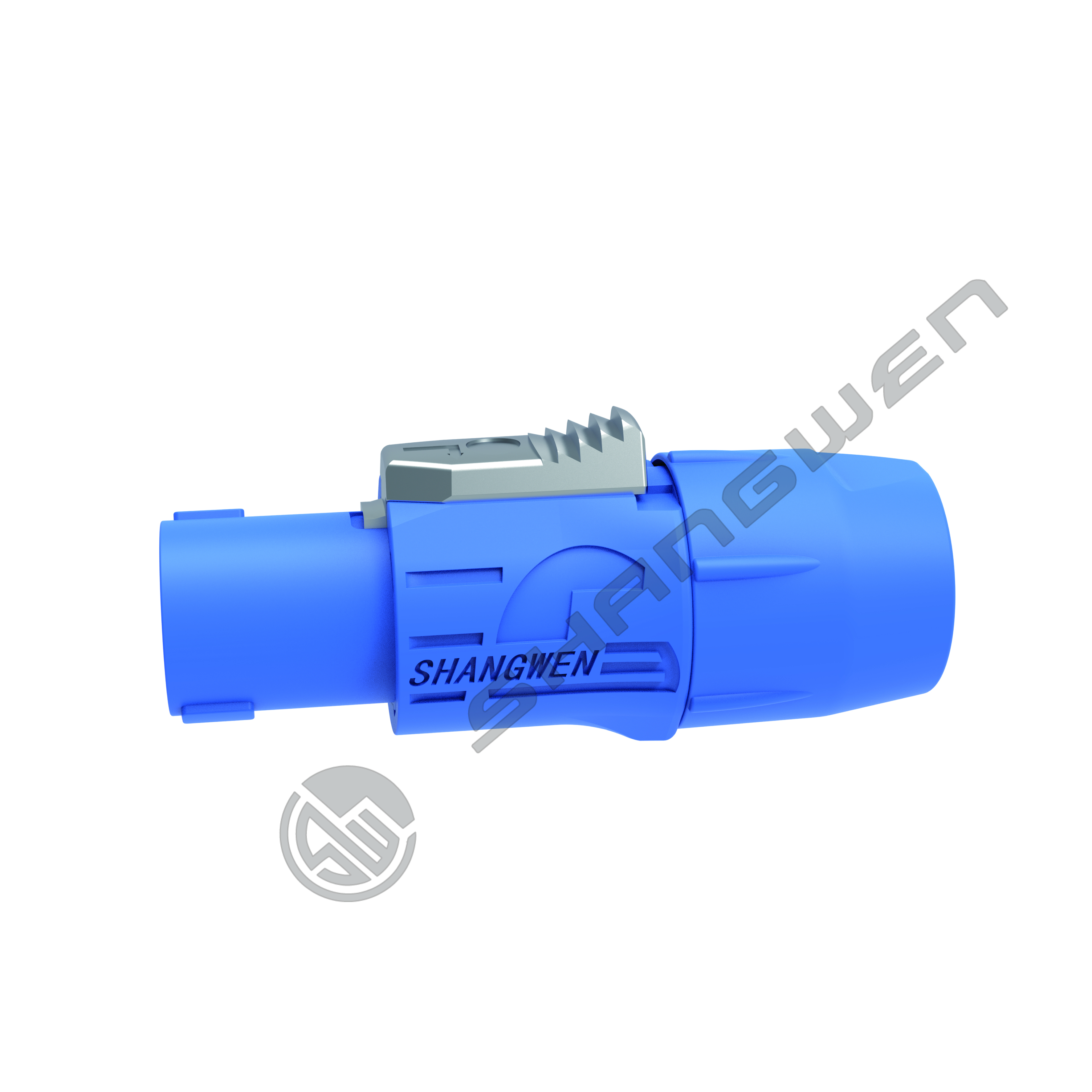 Industrial Loudspeaker Connector D Shape 4 Pin Waterproof Connector ...