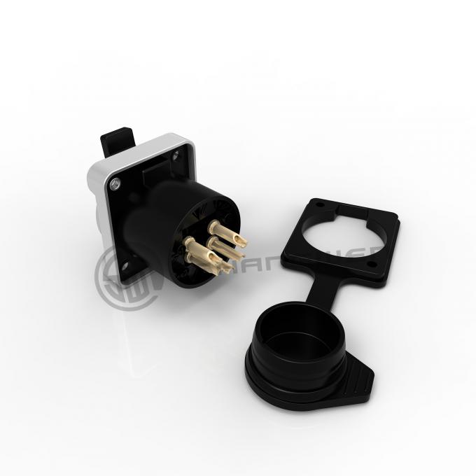 Mini XLR 5 Pin Connector Outdoor Male And Female Plug Connector Waterproof