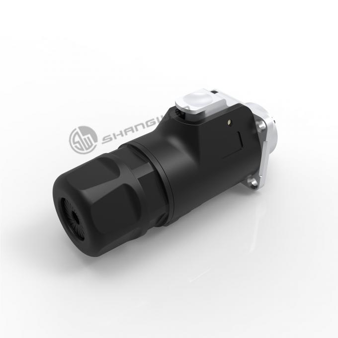 IP67 Waterproof Male Female Power Connector Precision PBT Material